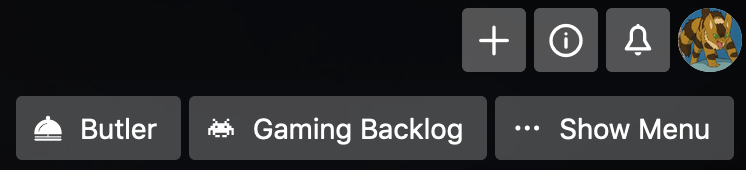 Gaming Backlog Power-Up | Trello